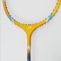 China Carbon Fiber Head Heavy Light Weight Badminton Racket Training Ball Badminton Graphite Racket for sale