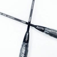 China Full Carbon Fiber 32 Lbs High Lbs Badminton Racket Weight 83g Ball Badminton Fibre Racket for sale