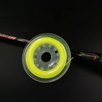 China Shuttlecock Type Badminton Racquet Restring High Tension 0.75mm Elastic Badminton Bat String for sale