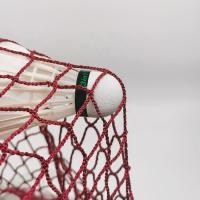 China Durable Polyester Thread Portable Badminton Net Set Binding for sale