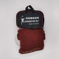 China Polypropylene Knotless Freestanding Badminton Set Durable Badminton Net Frame for sale