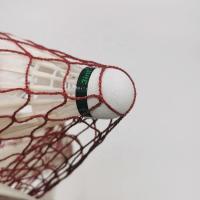 China Polyester Thread Collapsible Badminton Net Quadruple Binding Steel Wire Adjustable Badminton Set for sale