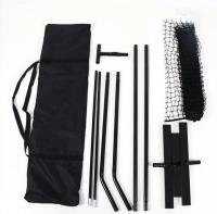 China OEM Foldable Portable Badminton Net With Stand Nylon Pickle Ball Stand Tennis Net for sale
