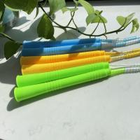 China Eco Friendly Bamboo Adjustable Jump Rope Beaded Skipping Rope For Children for sale