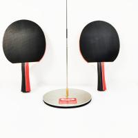 China Flex Axle Portable Table Tennis Set Wood Handle Rubber Sponge for sale