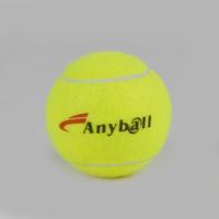 China Custom Tennis Racket Ball Tennis Balls Rubber Polyster Felt 65mm 56g for sale