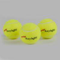 China Polyester Felt Rubber Indestructible Tennis Ball Custom for sale