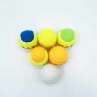 China Polyester Felt Rubber Indestructible Tennis Ball Custom for sale