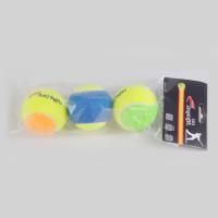 China Rubber Polyster Felt Custom Tennis Balls Colored Training Tennis Ball 80-100cm for sale