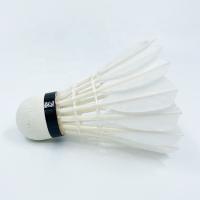 China First Class Natural Traditional Duck Feather Badminton Shuttlecock PU Cork for sale