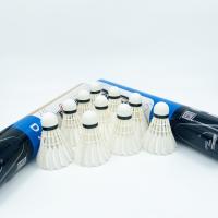 China Class A Gold Goose Feather Badminton Shuttlecock For International Tournament for sale