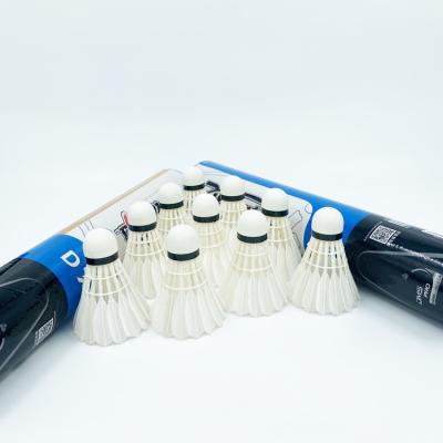 China Class A Gold Goose Feather Badminton Shuttlecock For International Tournament for sale