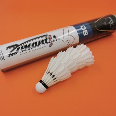 China Competition Badminton Feather Shuttlecock Outdoor Sports Badminton Ball Feathers for sale
