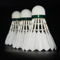China Super Class A Goose Feather Shuttlecock BWF Tournament Level for sale