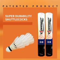 China Goose Duck Feather Badminton Shuttlecock Competition For Outdoor Indoor Sports for sale