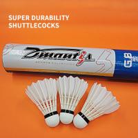 China Goose Duck Feather Badminton Shuttlecock Competition For Outdoor Indoor Sports for sale
