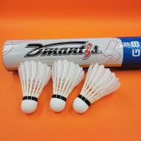 China Dmantis G8 Badminton Goose Durable Feather Shuttlecock With Natural Tournament for sale