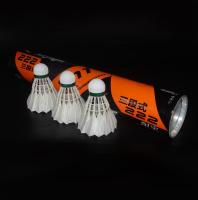 China 3 In 1 Badminton Goose Feather Shuttlecock For Training Anyball 222 for sale