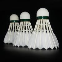 China Class A Goose Feather Badminton Shuttlecock For Tournaments Training Competition for sale