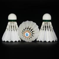 China Super Class Goose Feather Shuttlecock Badminton For International Tournament for sale
