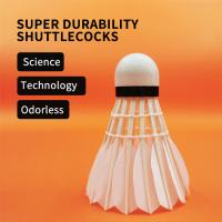 China High Level Practicing Tournament Training Goose Feather Shuttlecock Badminton for sale
