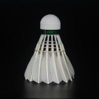 China Economical Custom First Class Goose Flex Feather Shuttles Badminton for sale