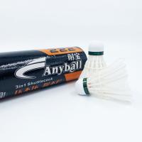 China Badminton Hybrid Shuttlecock Durable Outdoor Shuttle Badminton For Outdoor Play Anyball 222 for sale