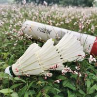 China 3in1 Flex Goose Feather Hybrid Shuttlecock Badminton Outdoor Gym Training for sale