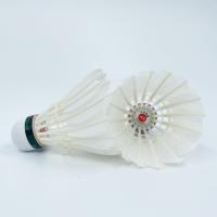 China D45 Synthetic Goose Feather 3in1 Badminton Hybrid Shuttlecock For Tournament for sale