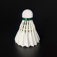 China Goose Real Feather Shuttlecock Top 77 78 Speed 3in1 Shuttle Feather Ball for sale