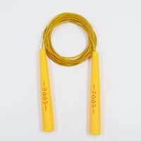China 2.9M Wire Jump Rope PP Handle Adjustable PVC Kids Skipping Rope for sale