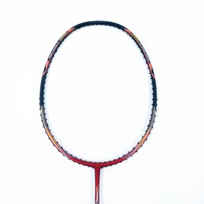 China Moderate Full Carbon Fiber Badminton Racket 5U Graphite Badminton Racquet for sale