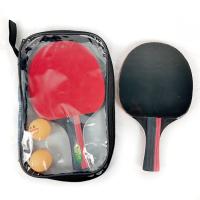 China High Performance Table Tennis Rackets Ping Pong Set Indoor Outdoor 156*150mm for sale