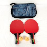China High Performance Table Tennis Rackets Ping Pong Set Indoor Outdoor 156*150mm for sale