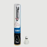 China Dmantis G60 Goose Feather Badminton Shuttlecock Durable Stable for sale