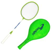 China Steel Alloy Badminton Racket With T-Joint Badminton Racquets Single Piece for sale