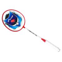 China Steel Alloy Badminton Racket With T-Joint Badminton Racquets Single Piece for sale