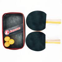 China Pure Wood Table Tennis Racket Set Portable For Leisure for sale