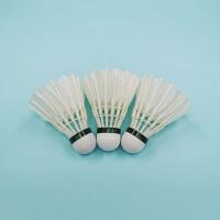 China Class A Duck Feather Badminton Shuttlecock 3 In 1 For Competition for sale