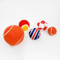 China Custom Rubber Tank Padel Tennis Ball For Pets Polyester Material for sale