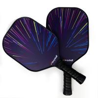 China Pickleball Paddles Custom Glass Fiber Pickleball Paddle Set Honeycomb Core for sale