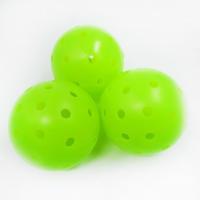 China Indoor Outdoor Pickle Ball 40 Hole Pickleball Practice Ball 74 Mm for sale