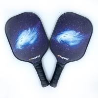 China Carbon Fiber Pickleball Paddle Set 2 Pickleball Paddles 4 Balls Within 1 Cover Bag for sale