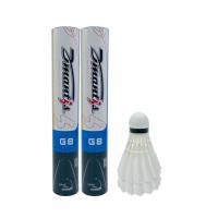 China Dmantis G8 Model Traditional Shuttlecock High Quality Goose Feather and PU Cork Suitable for All People for sale