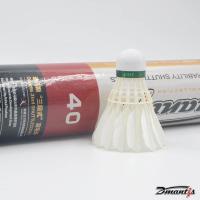 China Hot Sale Birdie 12-Pack Durable Goose 3in1 Feather Shuttlecock OEM Wholesale Custom Top Professional for sale