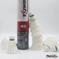 China Hot Sale Birdie 12-Pack Durable Goose 3in1 Feather Shuttlecock OEM Wholesale Custom Top Professional for sale