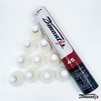 China Badminton Sport Items Durable High Durability Training Badminton Goose Feather Shuttlecock 3in1 Hybrid for sale