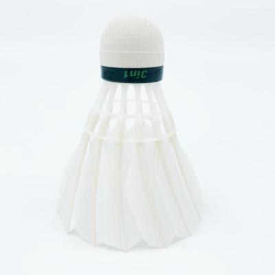 China 3in1 Factory Direct Sell Durable Goose Feather Cheap Badminton Shuttlecock for All Use for sale