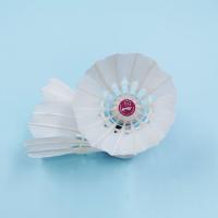 China China Factory Wholesale Cheap 3in1 Hybrid Shuttlecock OEM Custom Available Natural White Goose Feather for sale