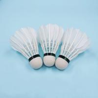 China China Factory Wholesale Cheap 3in1 Hybrid Shuttlecock OEM Custom Available Natural White Goose Feather for sale